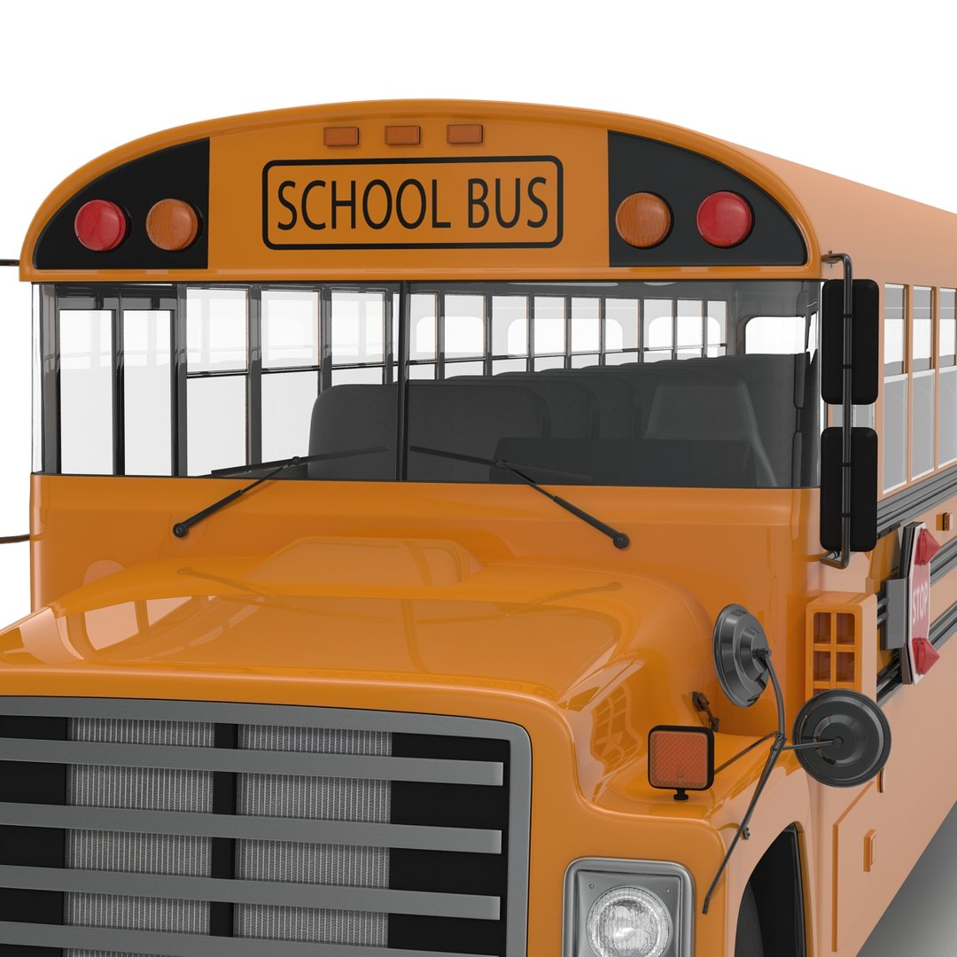 school bus 3 3d 3ds
