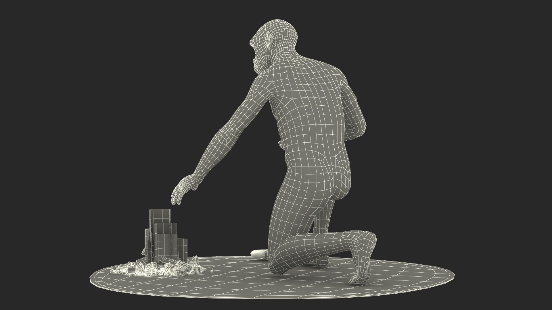 3D Model Homo Erectus By Bonfire Fur - TurboSquid 2170141