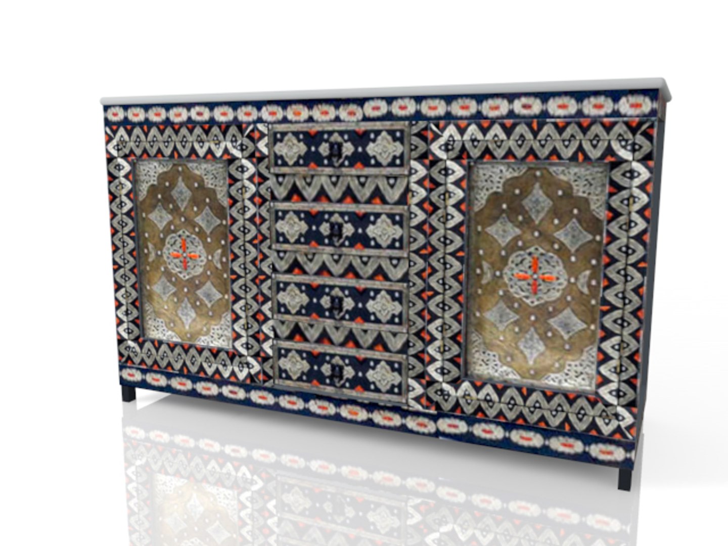 Moroccan Cabinet 3ds