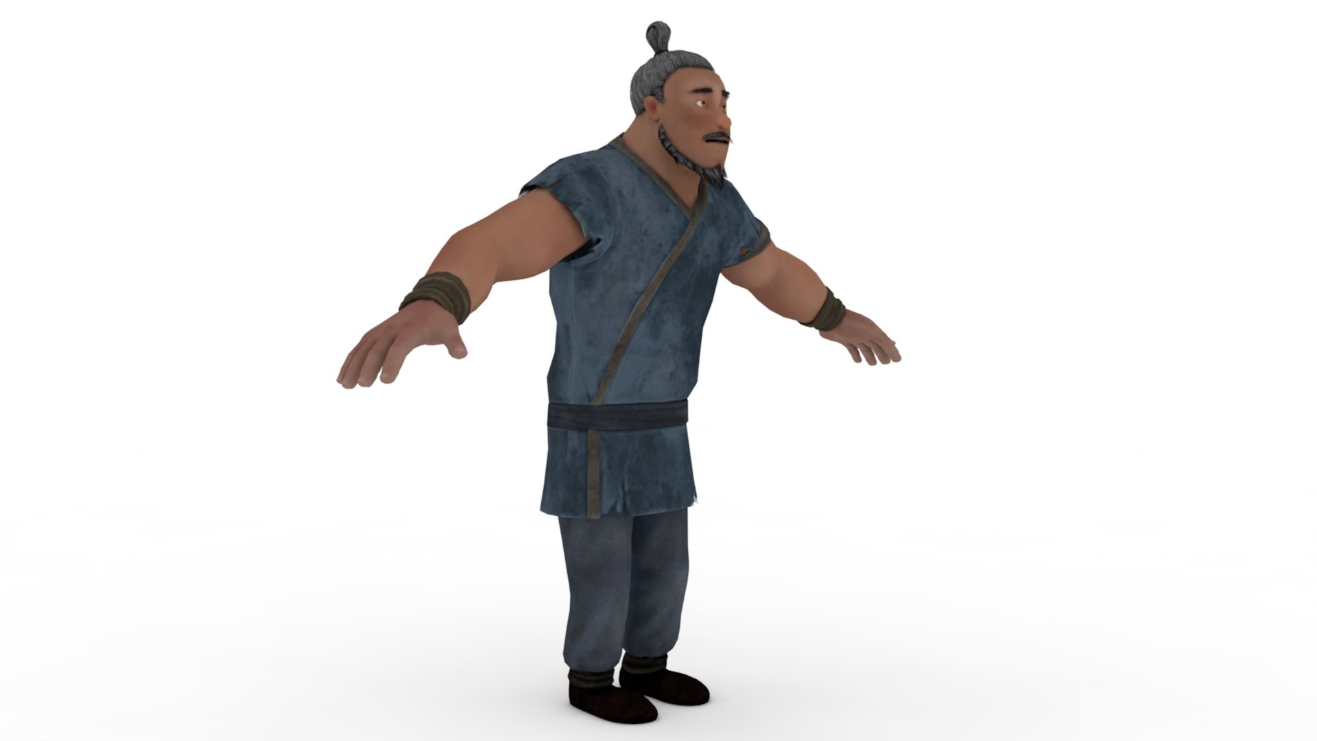 3D Model Chinese Man - TurboSquid 2336821