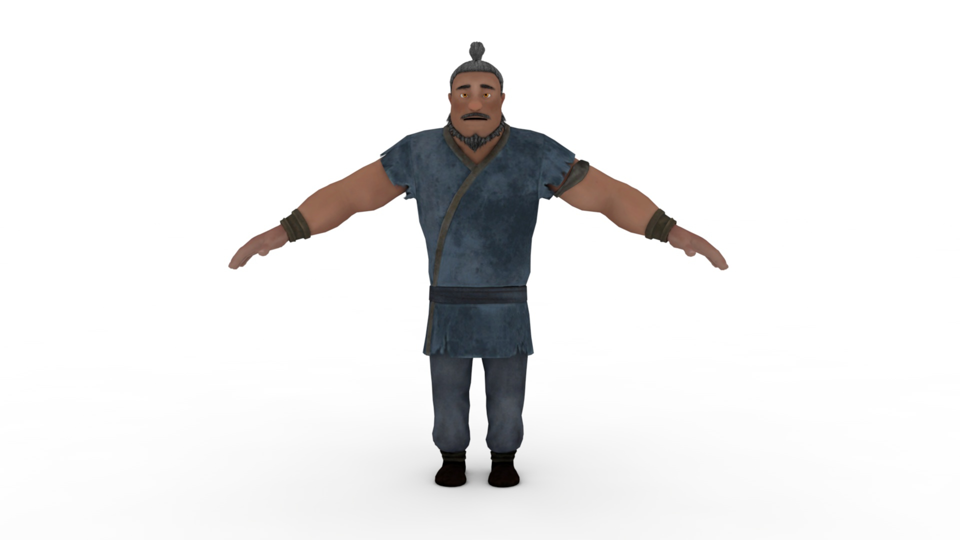 3D Model Chinese Man - TurboSquid 2336821