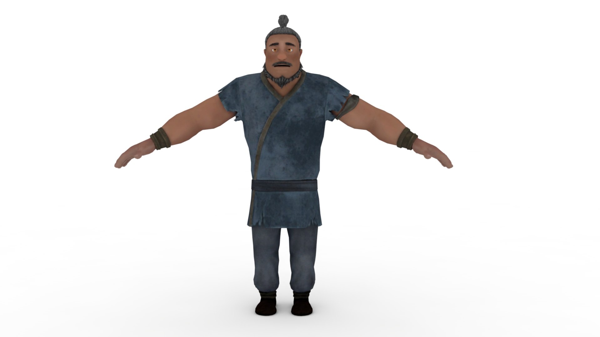 3D Model Chinese Man - TurboSquid 2336821