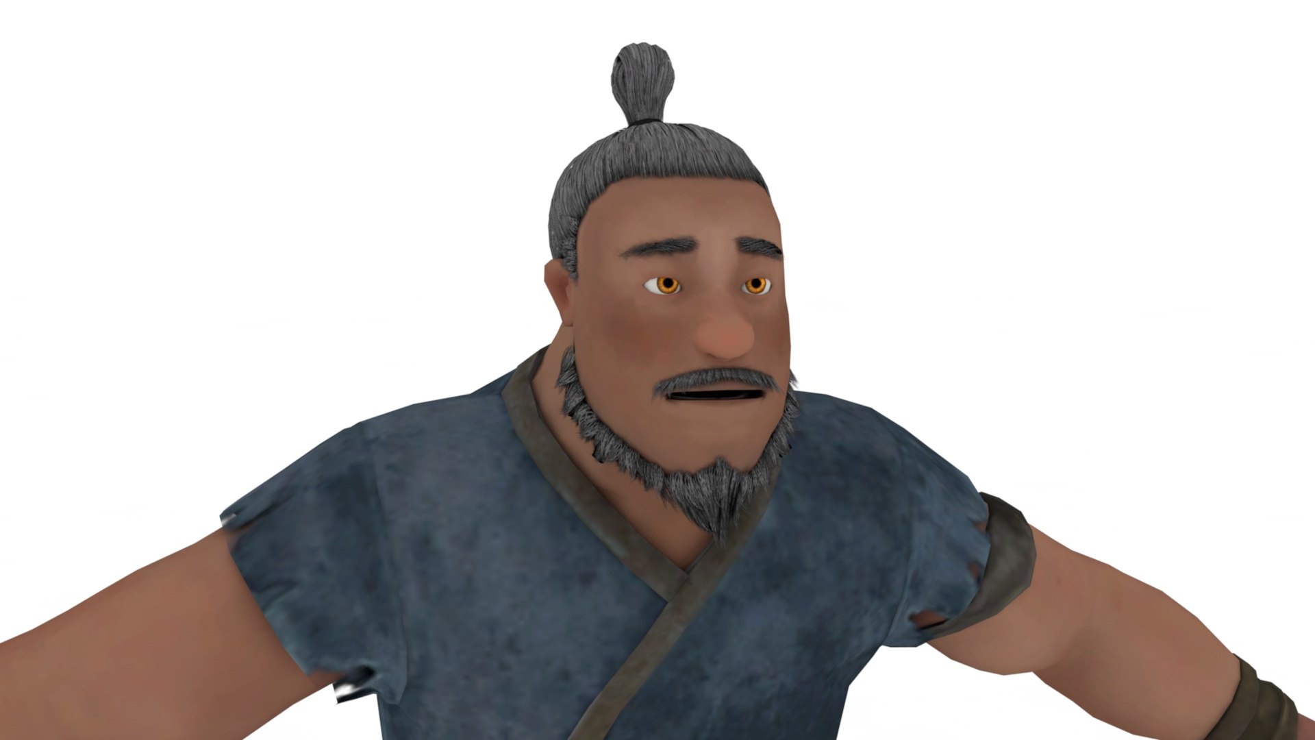 3D Model Chinese Man - TurboSquid 2336821