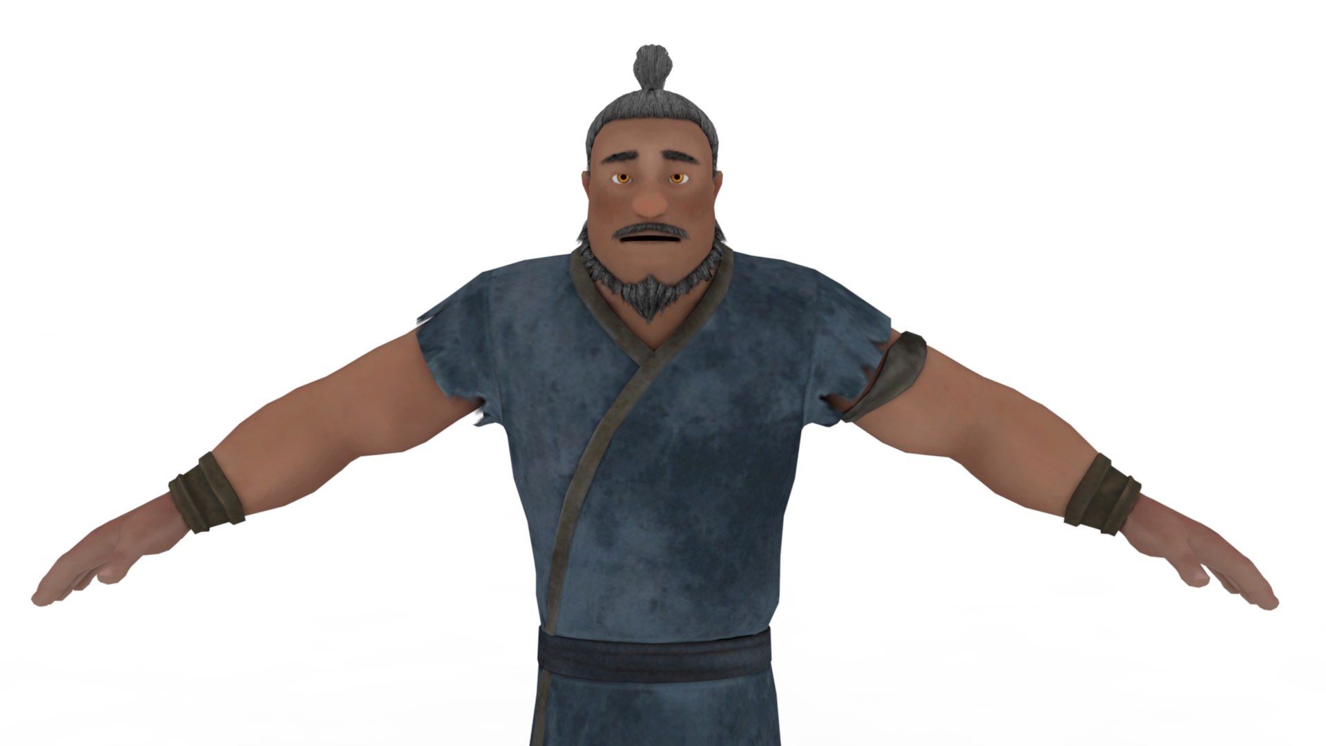 3D Model Chinese Man - TurboSquid 2336821