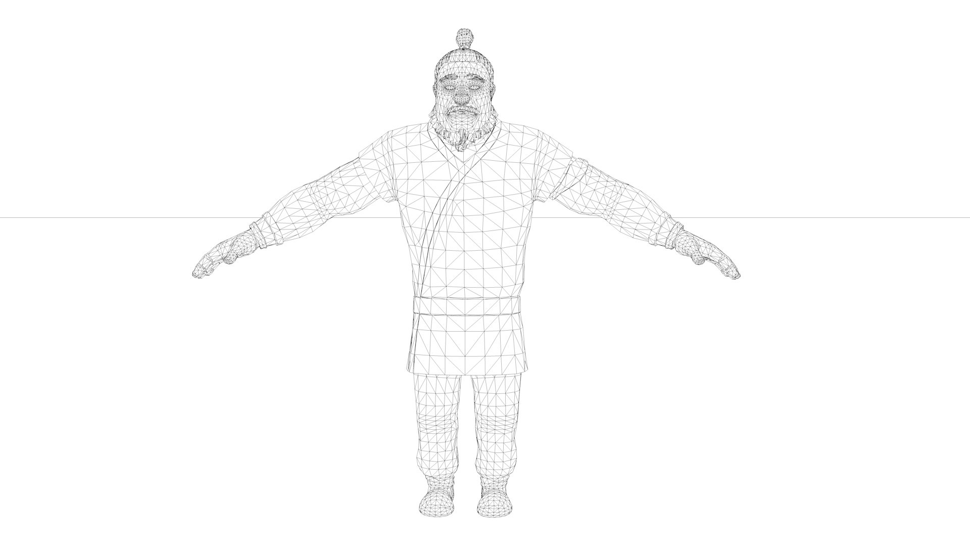3D Model Chinese Man - TurboSquid 2336821
