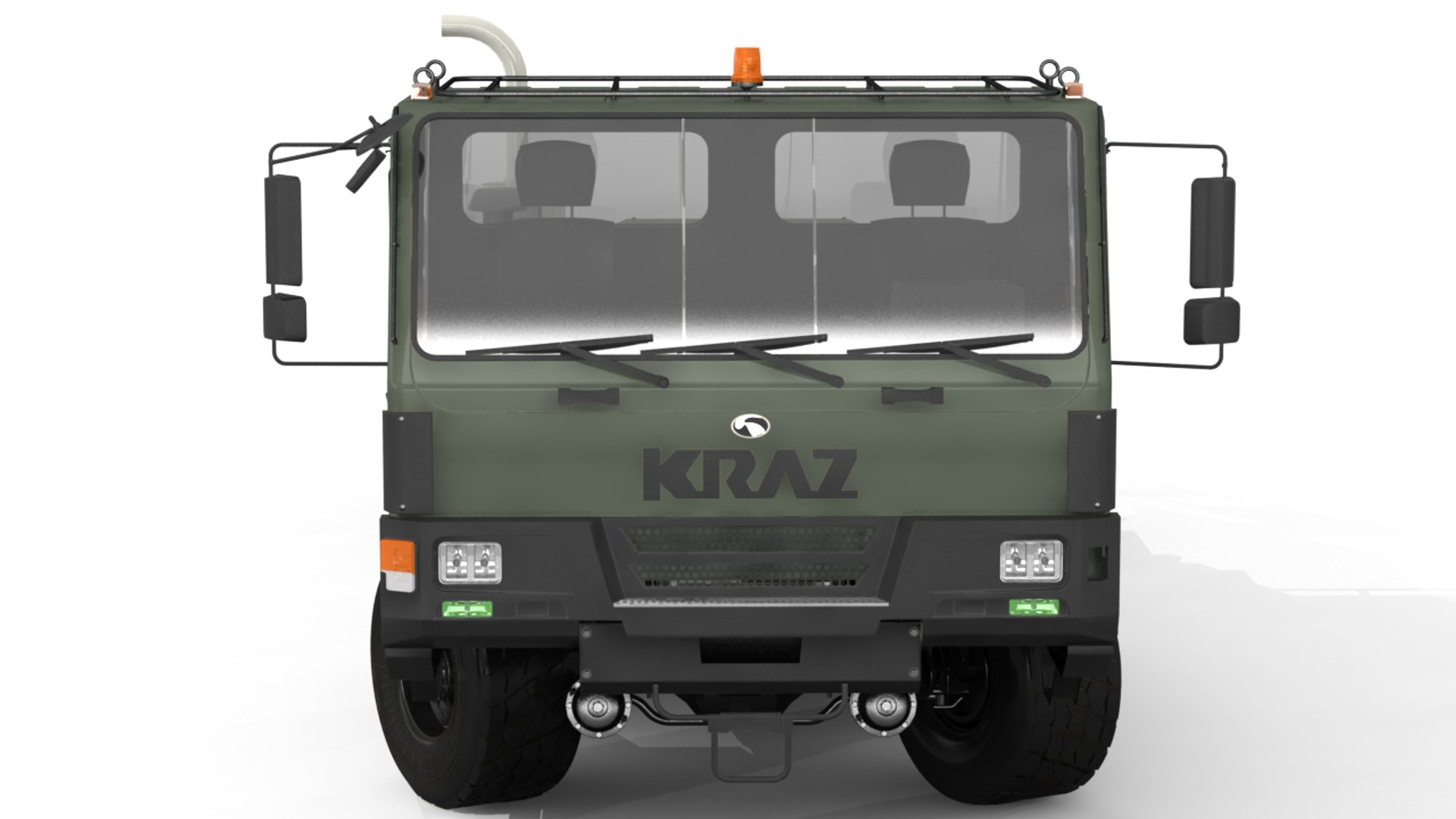 KRAZ-7634interior 3D - TurboSquid 1906506
