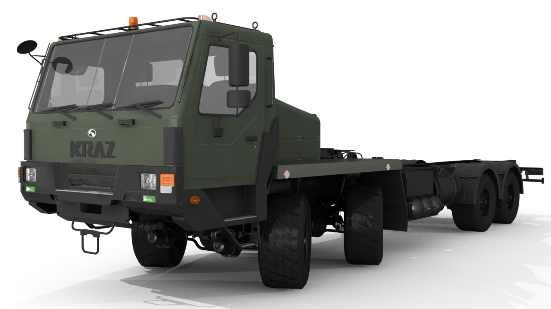 KRAZ-7634interior 3D - TurboSquid 1906506