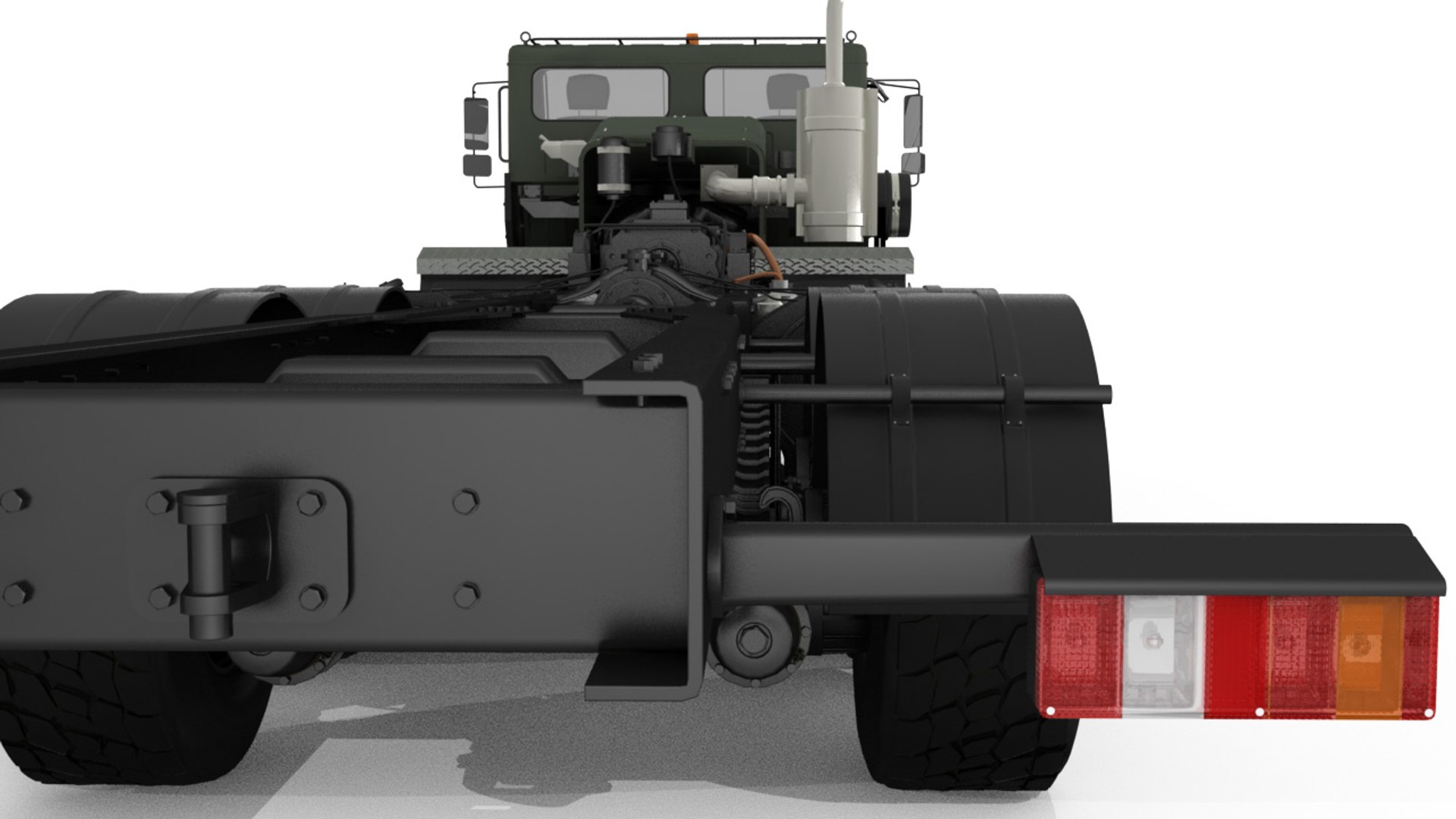 KRAZ-7634interior 3D - TurboSquid 1906506