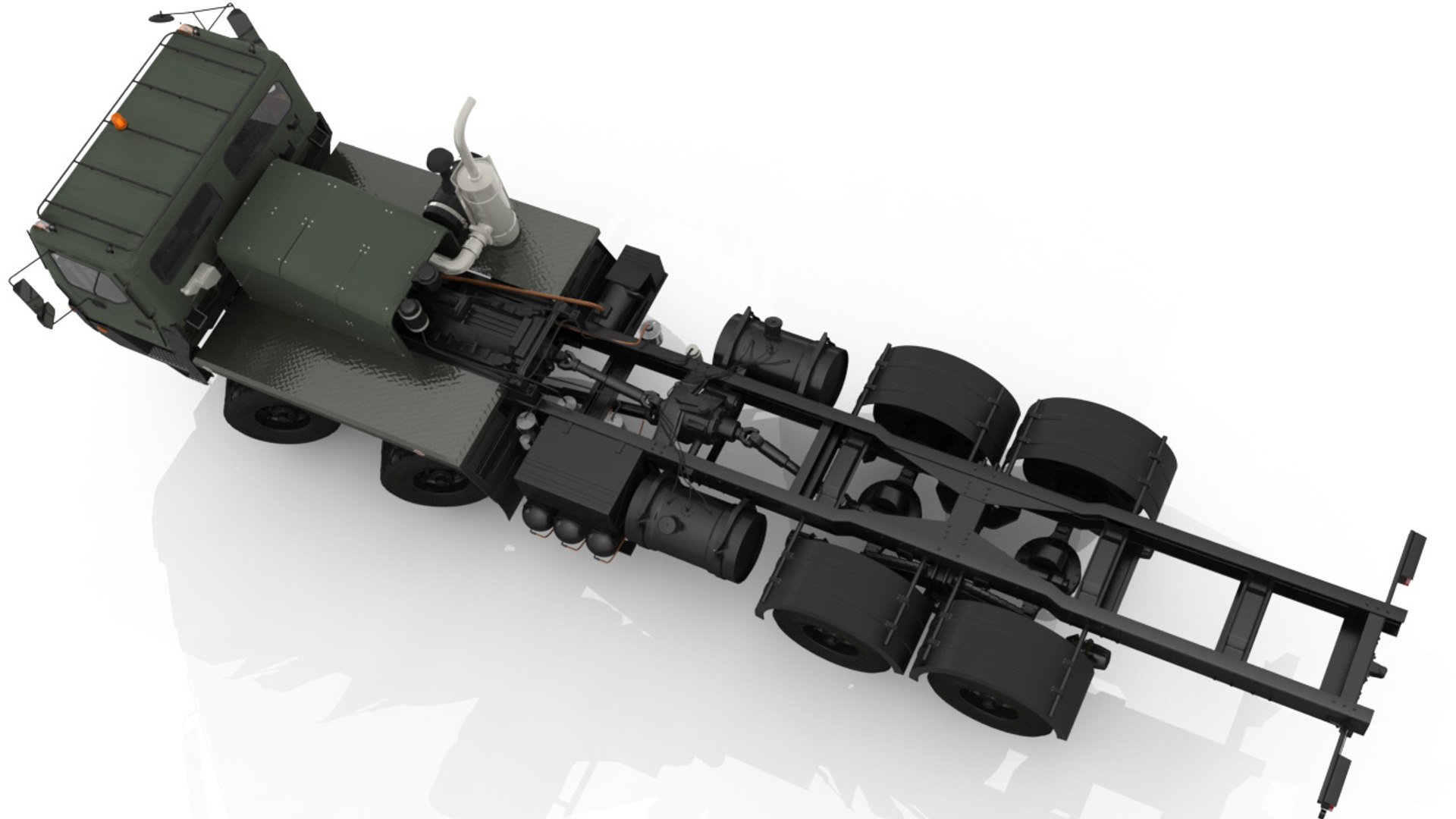 KRAZ-7634interior 3D - TurboSquid 1906506