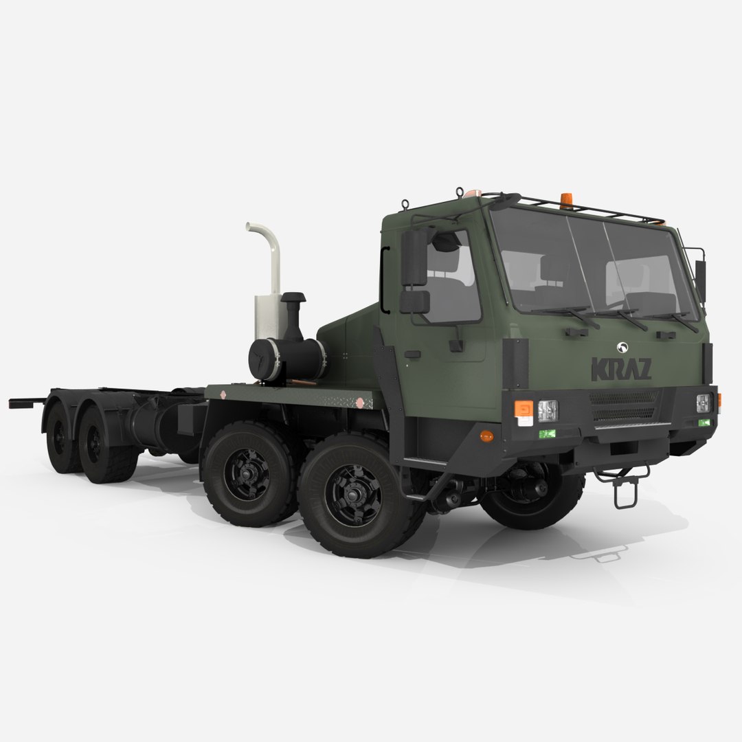 KRAZ-7634interior 3D - TurboSquid 1906506