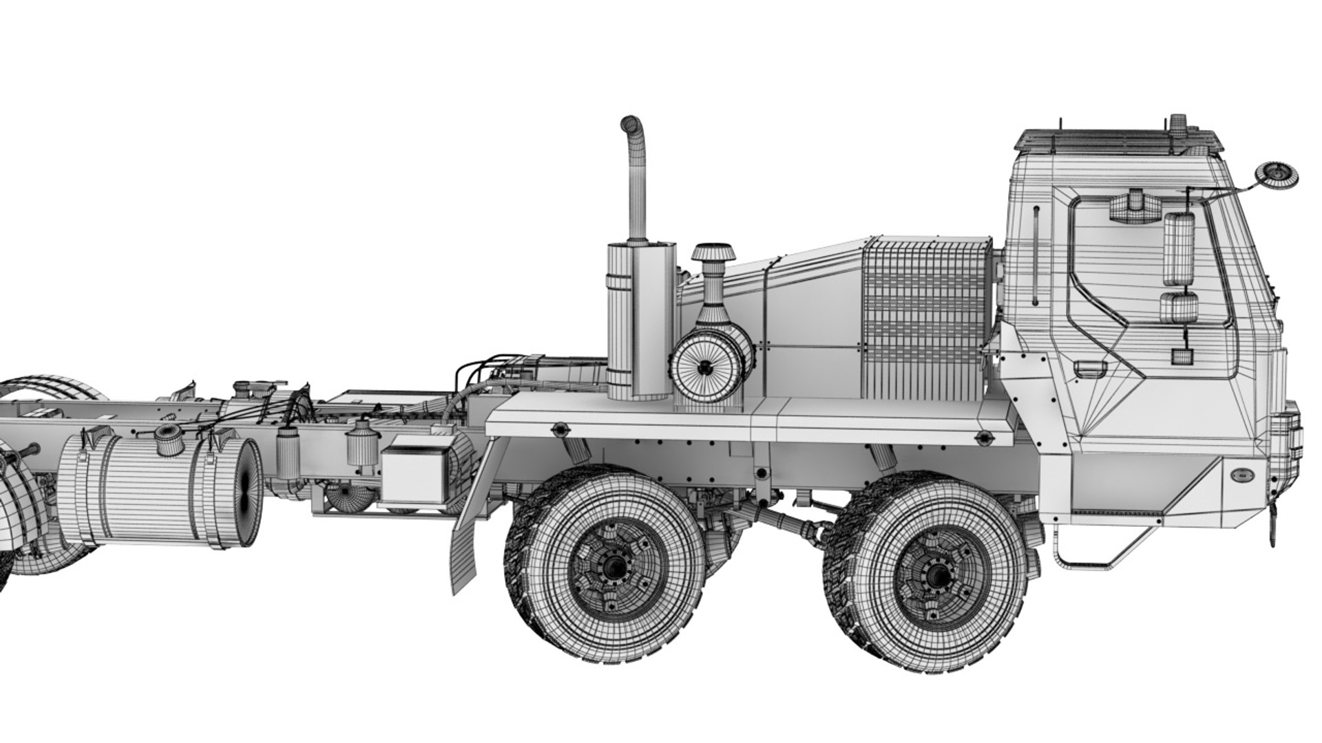 KRAZ-7634interior 3D - TurboSquid 1906506