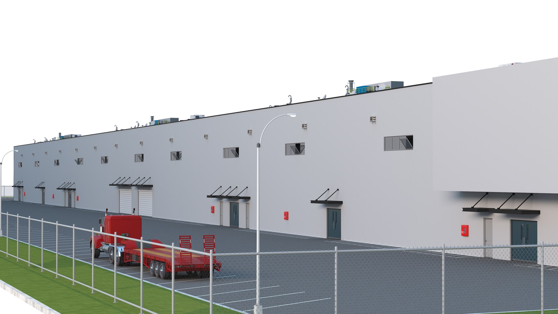 Factory Building 3D - TurboSquid 2110616