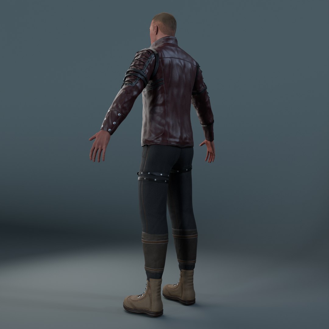 3D Mercenary Model - TurboSquid 2349065