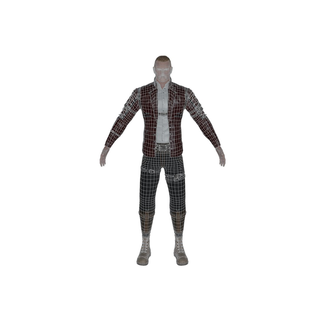 3D Mercenary Model - TurboSquid 2349065