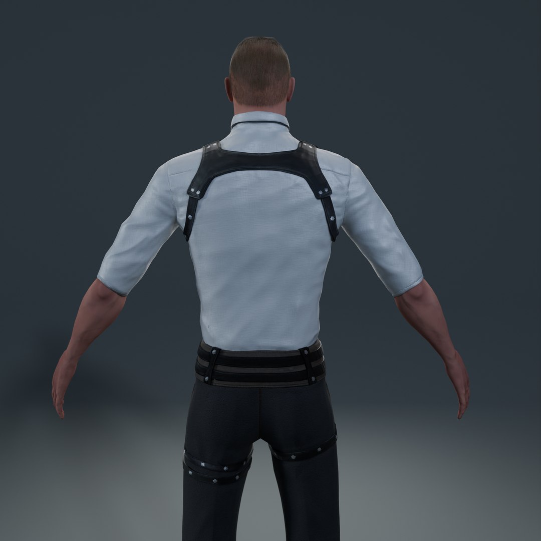 3D Mercenary Model - TurboSquid 2349065
