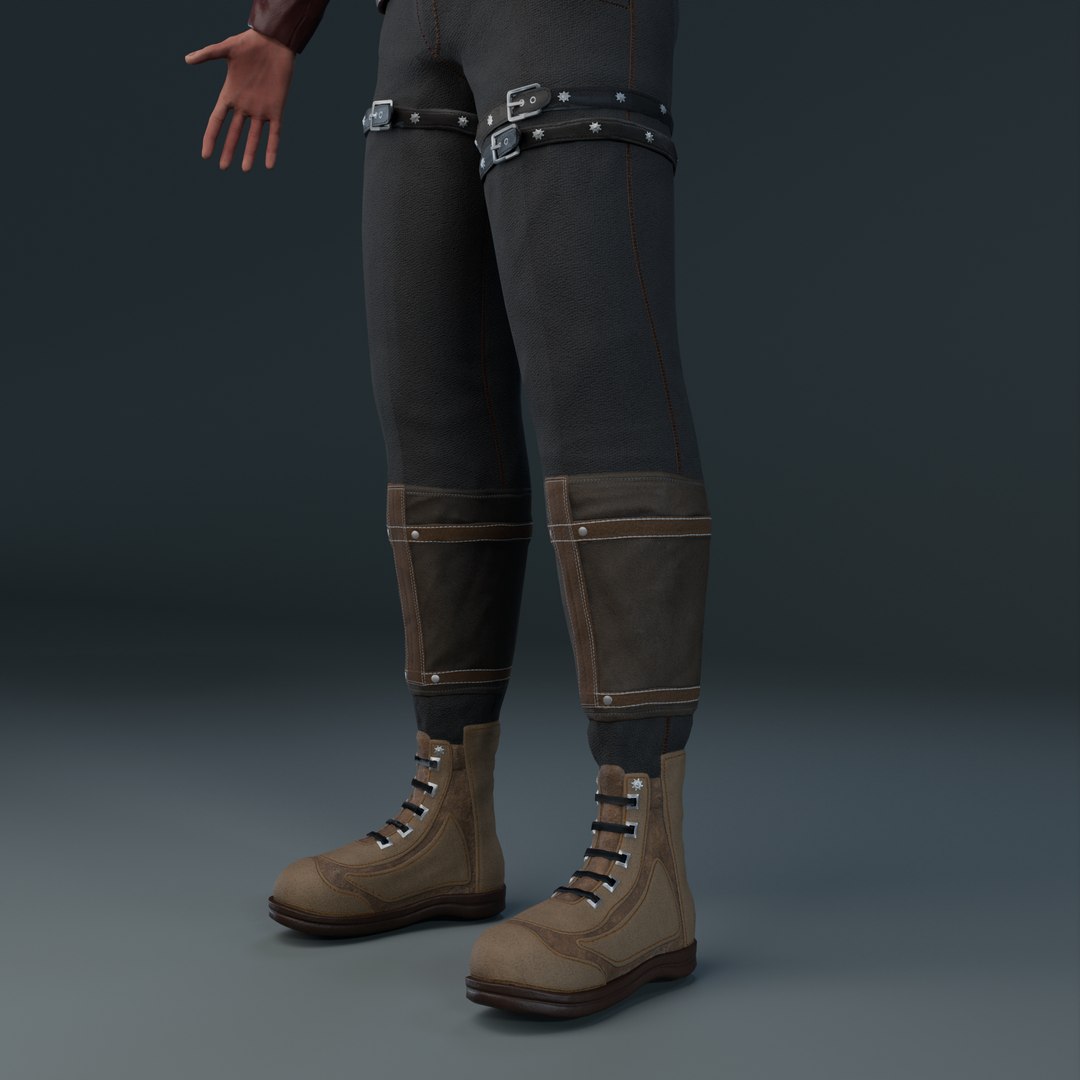 3D Mercenary Model - TurboSquid 2349065