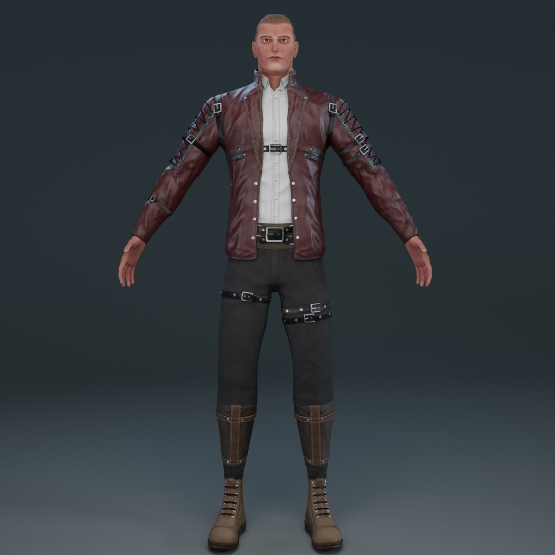 3D Mercenary Model - TurboSquid 2349065