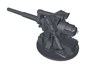 낮은 poly Kongsberg 수호자 M151 탑재 기관총 3D 모델 - TurboSquid 998446