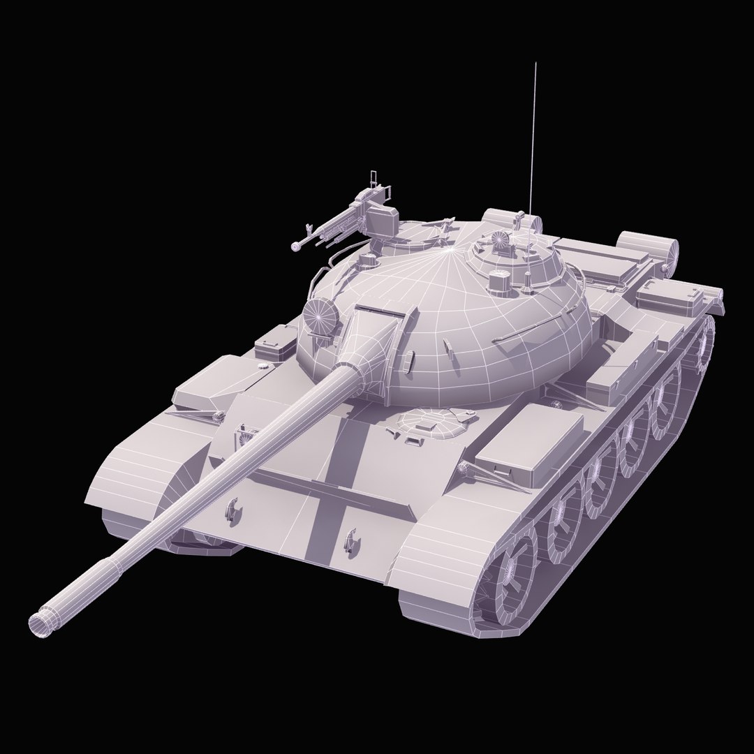 3ds T-55a T-55 Soviet