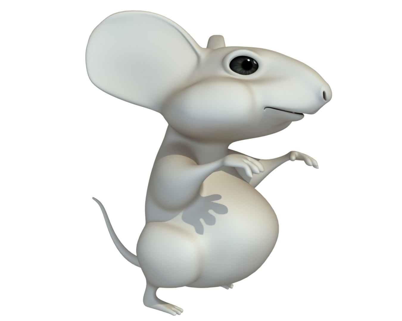 Cartoon Mouse 3D Model - TurboSquid 1220347