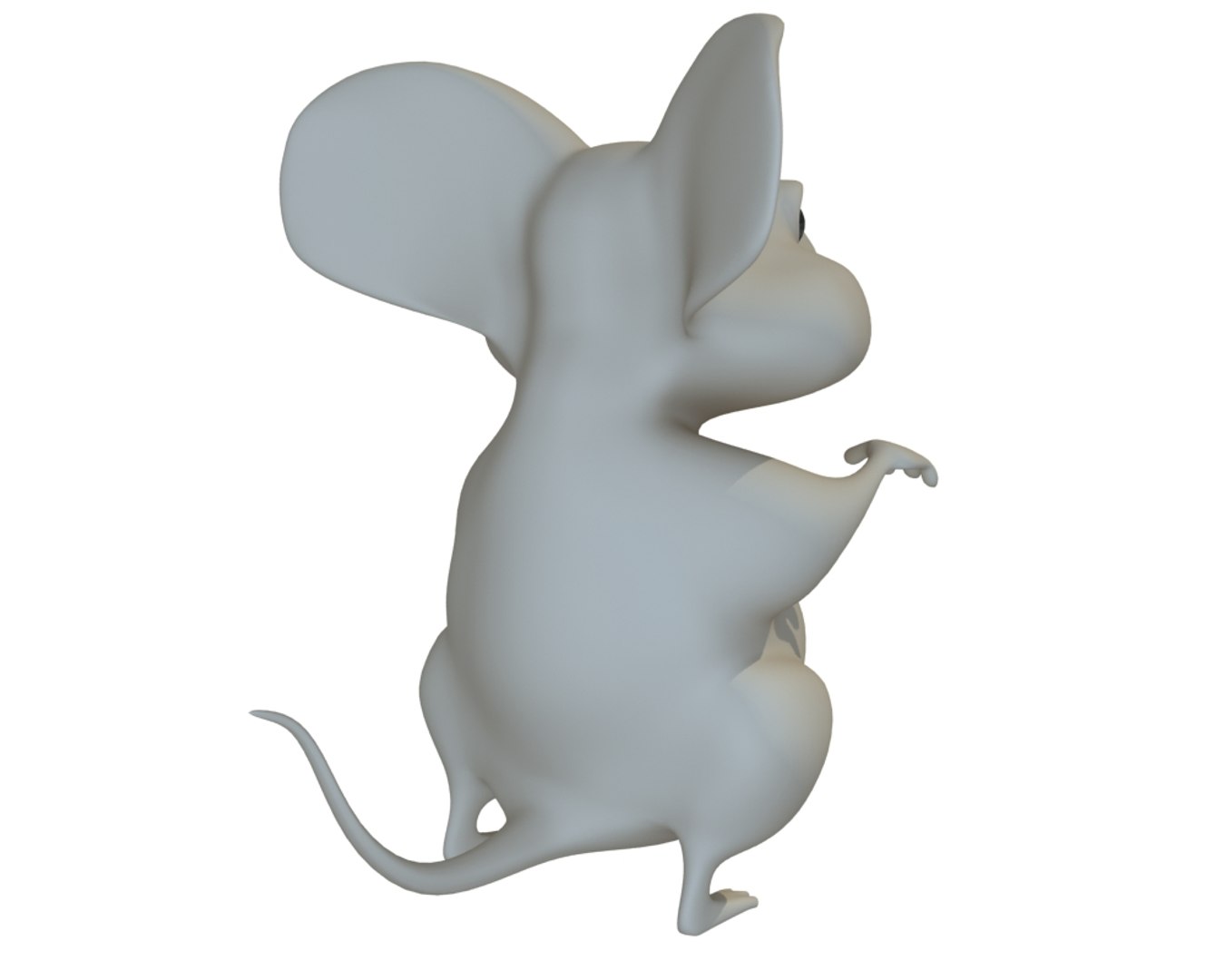 Cartoon Mouse 3D Model - TurboSquid 1220347