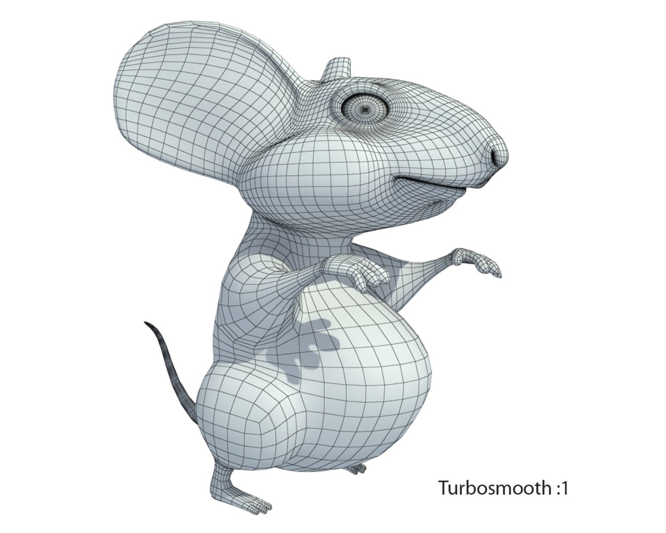 Cartoon Mouse 3D Model - TurboSquid 1220347