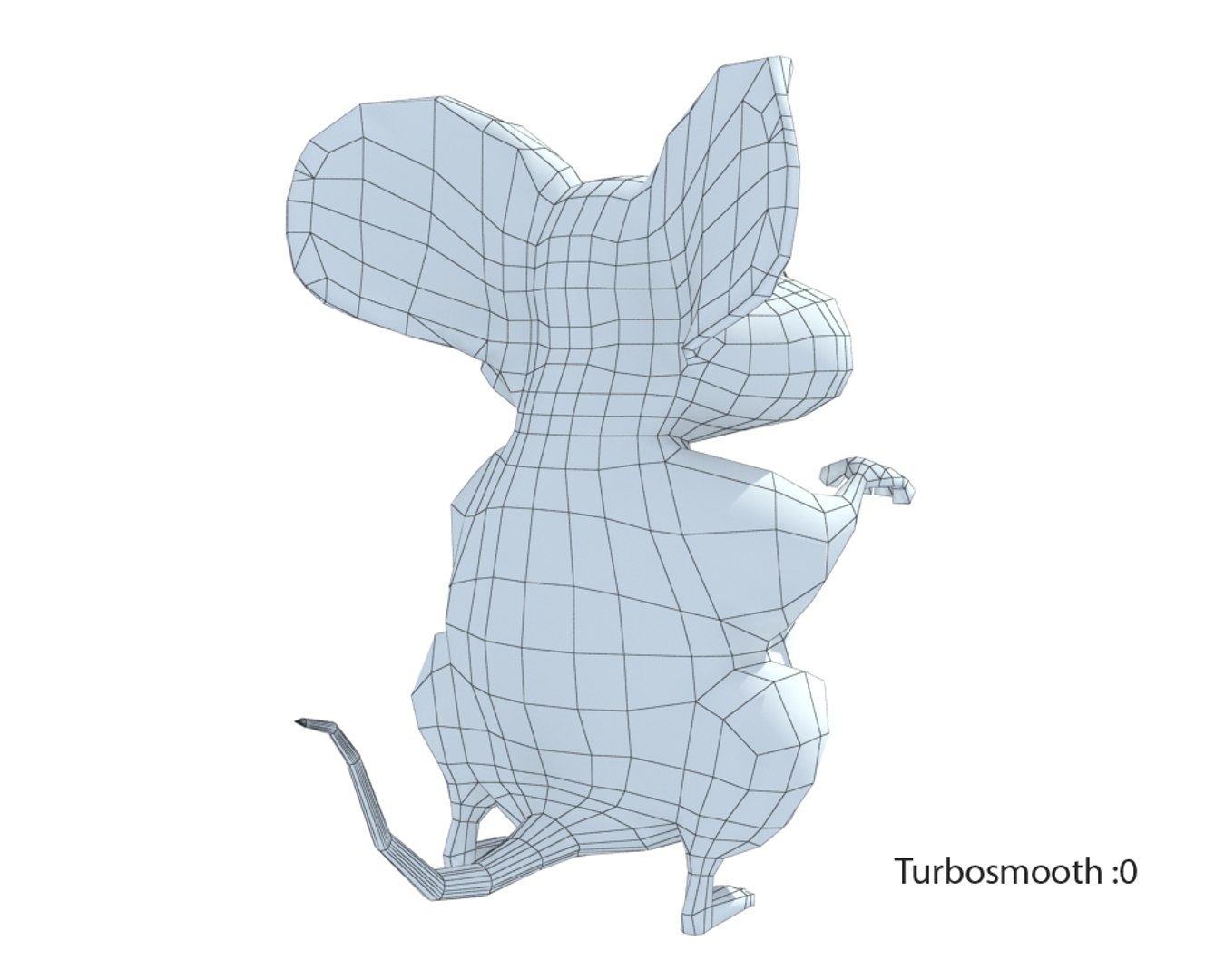 Cartoon Mouse 3D Model - TurboSquid 1220347