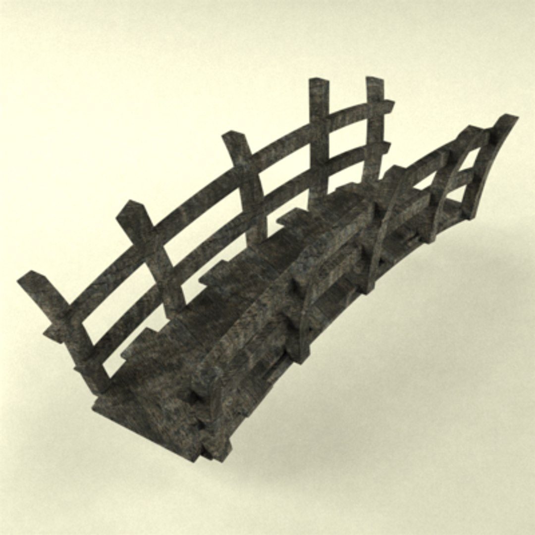 river bridge 3d model