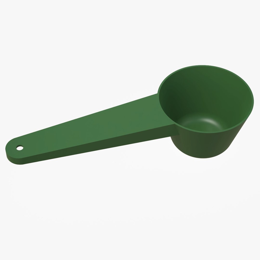 Powder Scoop 3D Model - TurboSquid 2309728