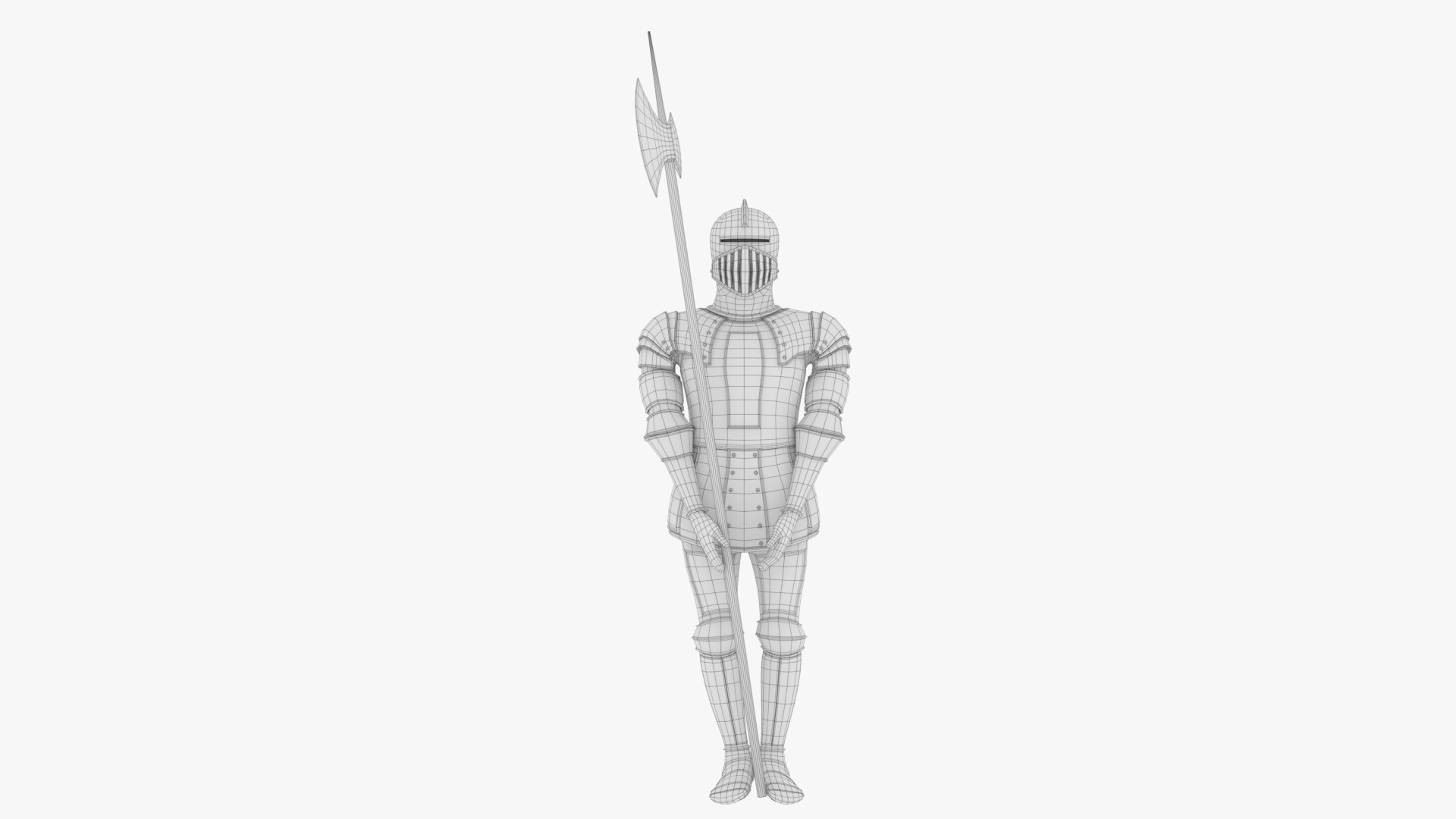 Knight armor model - TurboSquid 1703957