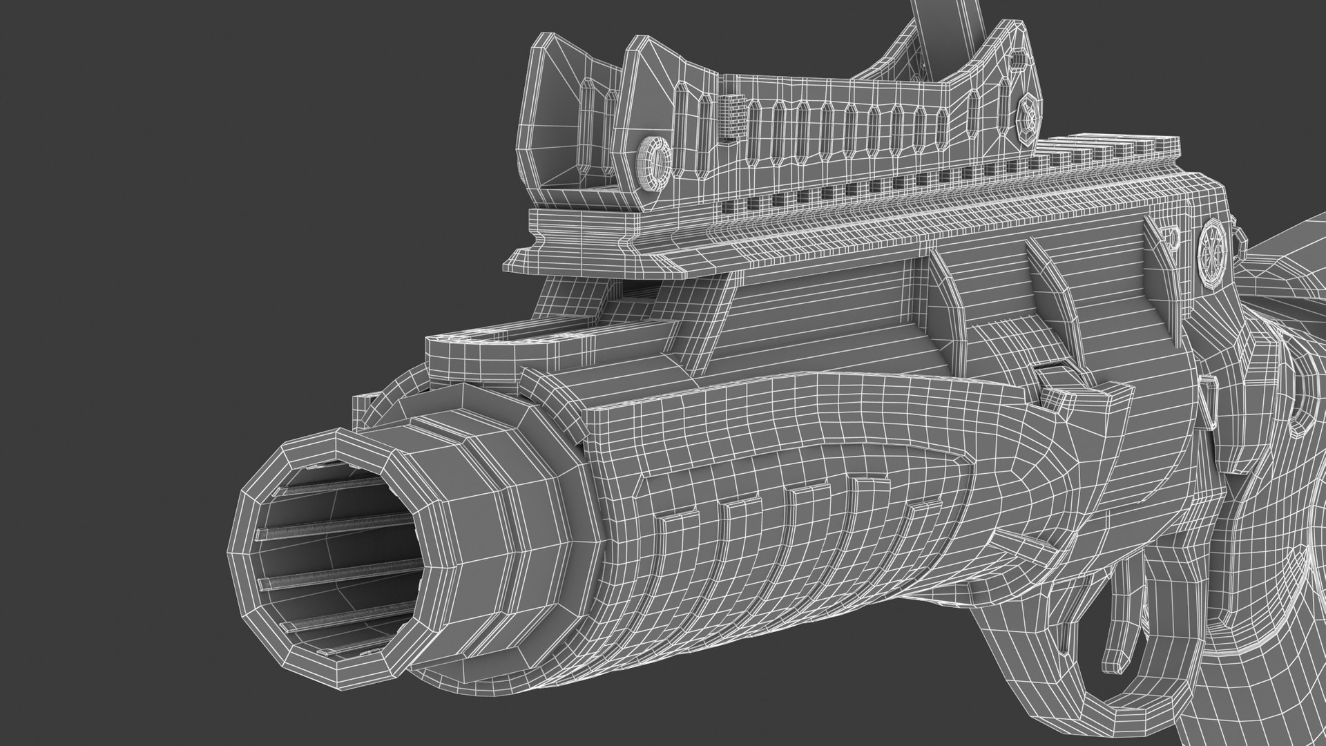 3D Beretta GLX 160 Grenade Launcher - TurboSquid 1734718