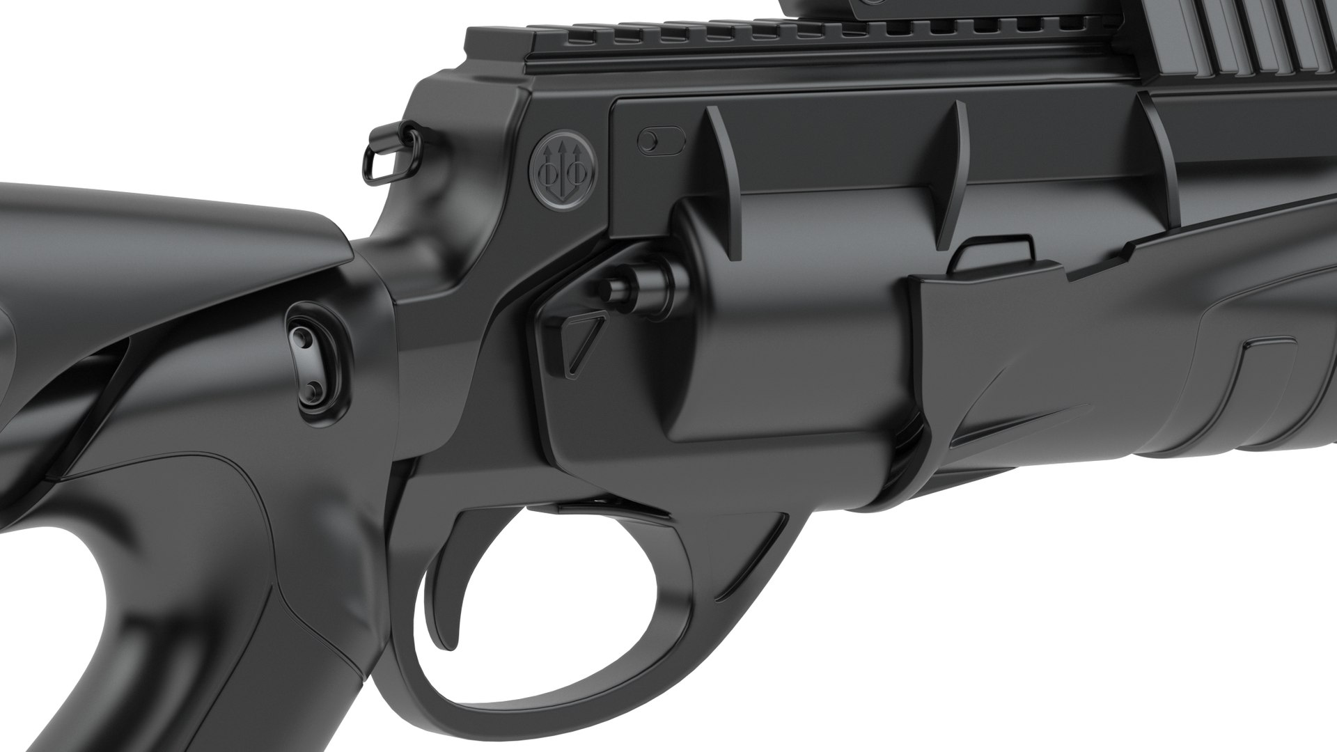 3D Beretta GLX 160 Grenade Launcher - TurboSquid 1734718