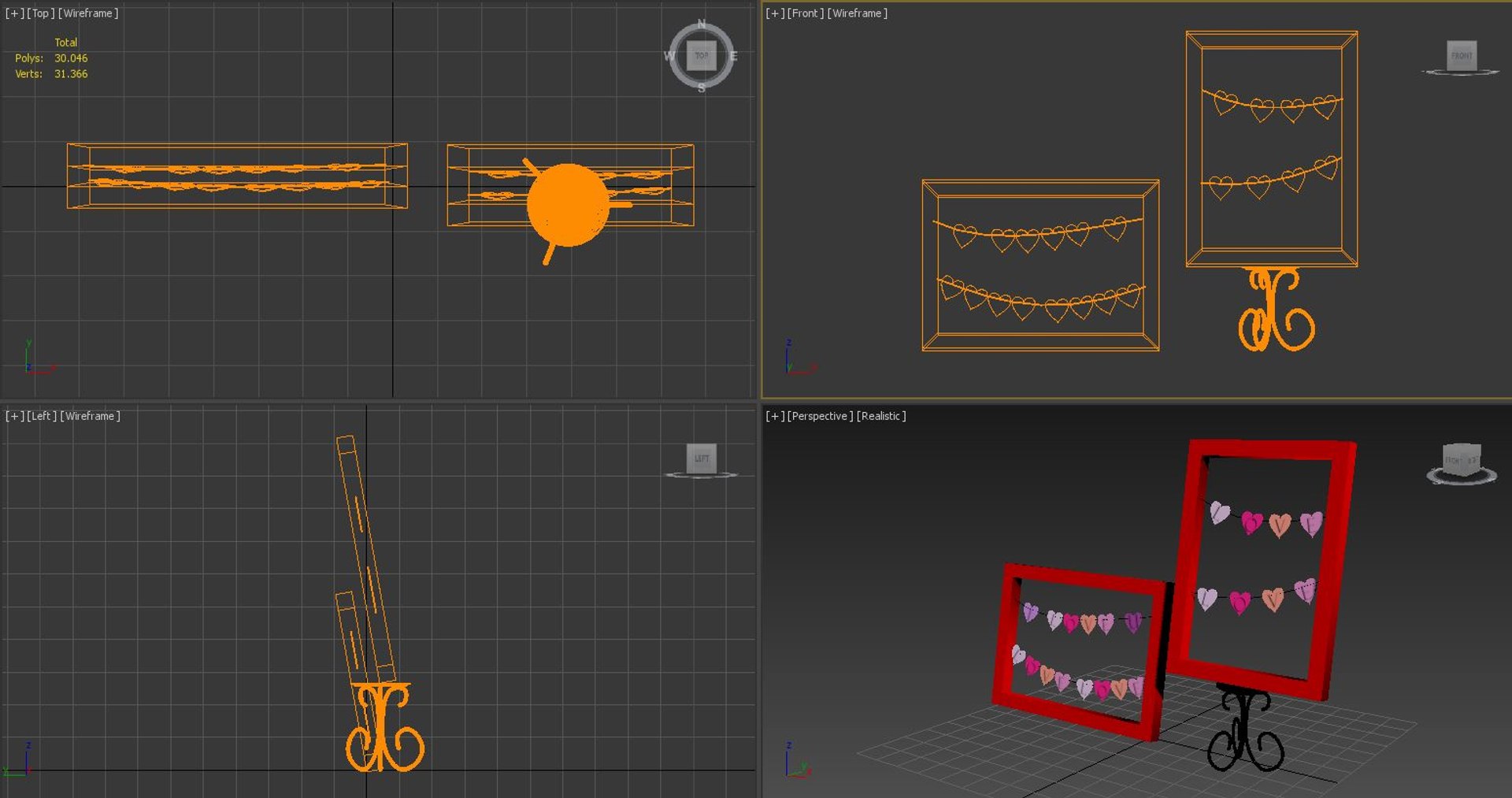 Valentines Day 01 3d Model