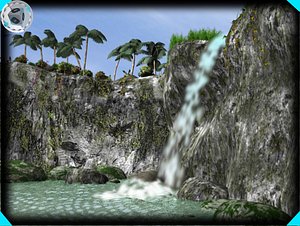 3D Waterfall Models - Browse & Download Formats - TurboSquid
