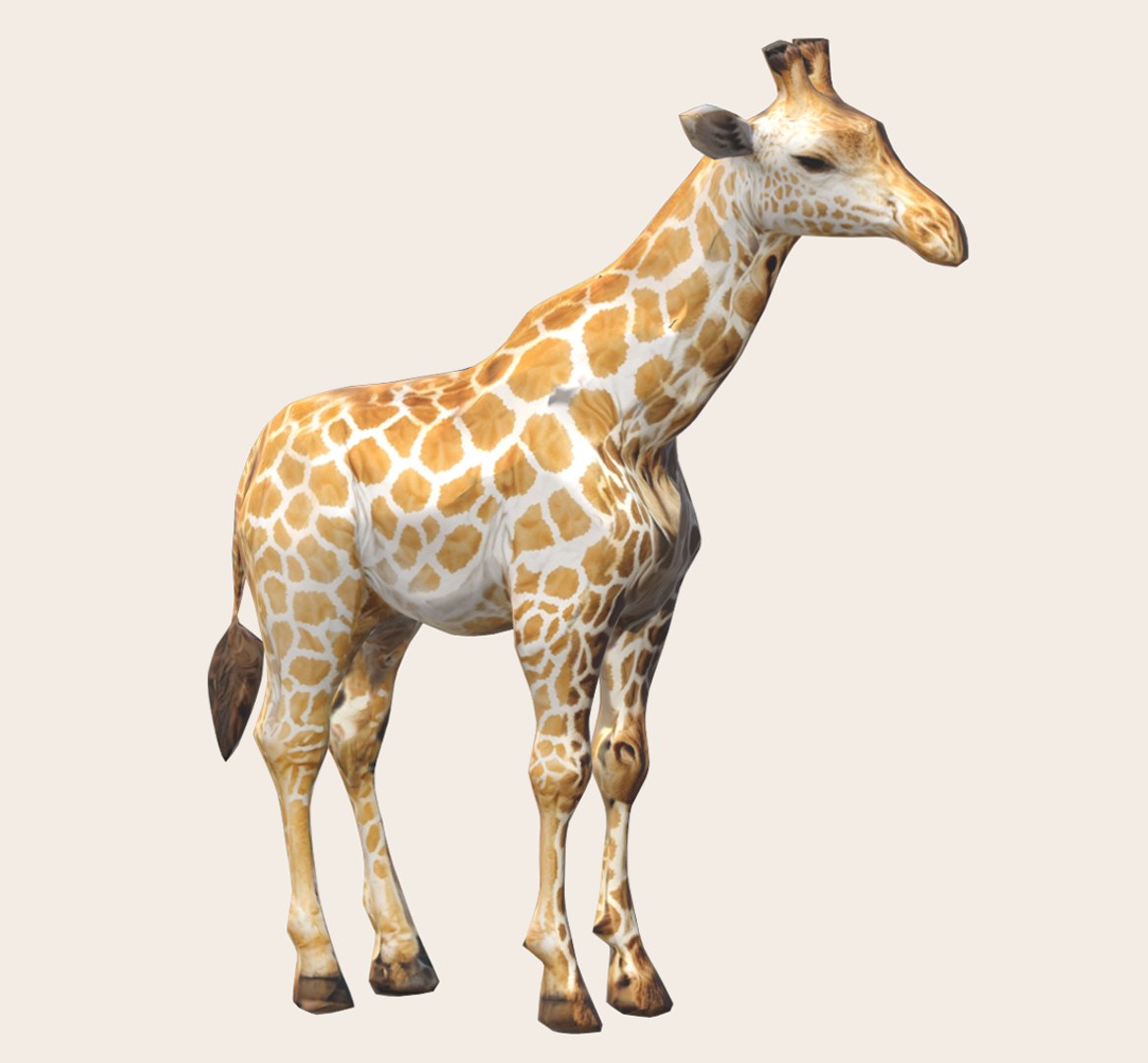 Giraffe Model - TurboSquid 2219919