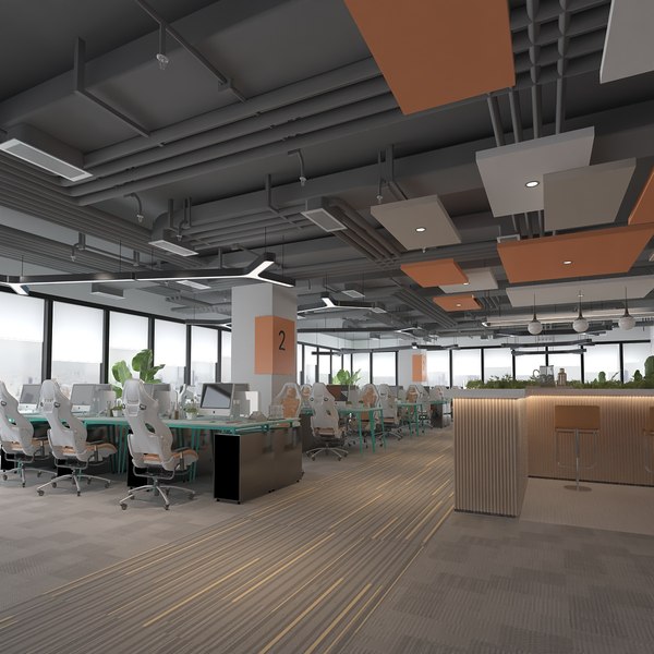 3D модель Office Design - TurboSquid 2042435