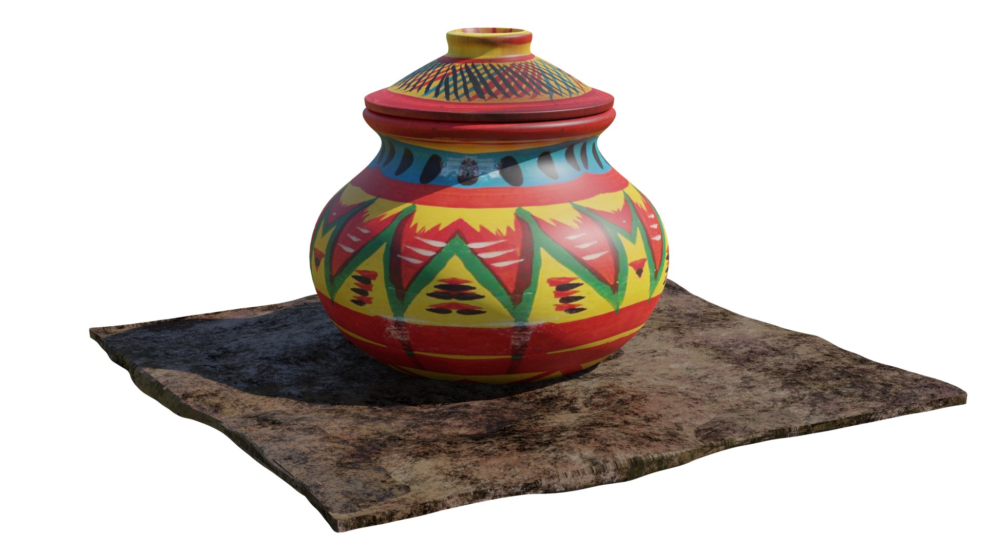Shokher Hari Bangladeshi Clay Pot 3D Model - TurboSquid 2272517