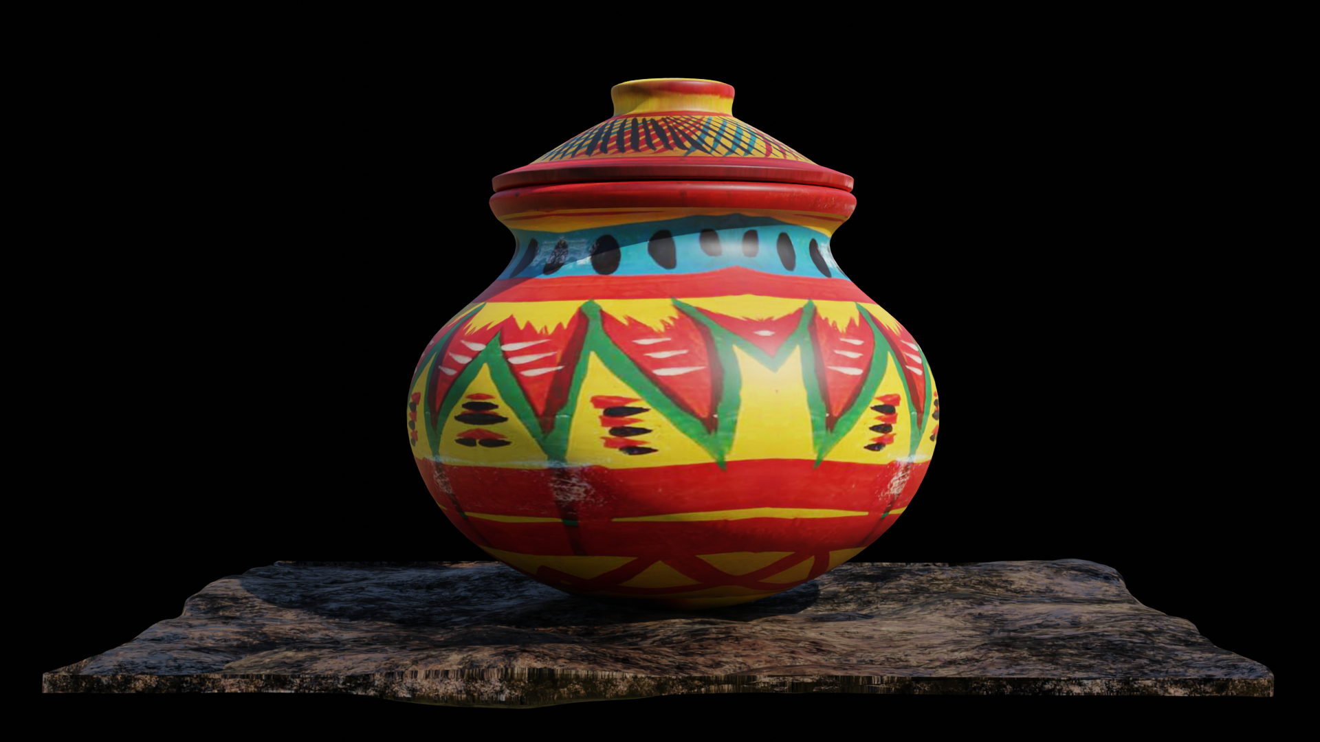 Shokher Hari Bangladeshi Clay Pot 3D Model - TurboSquid 2272517