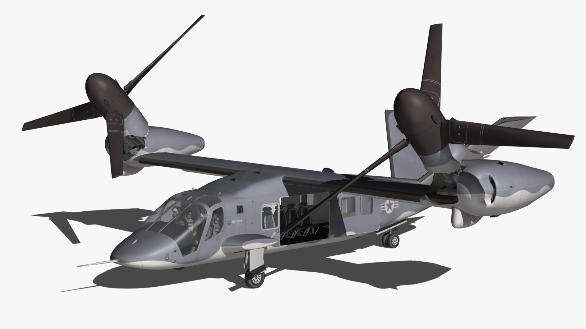 3D Bell V280 Valor USAF - TurboSquid 1969543