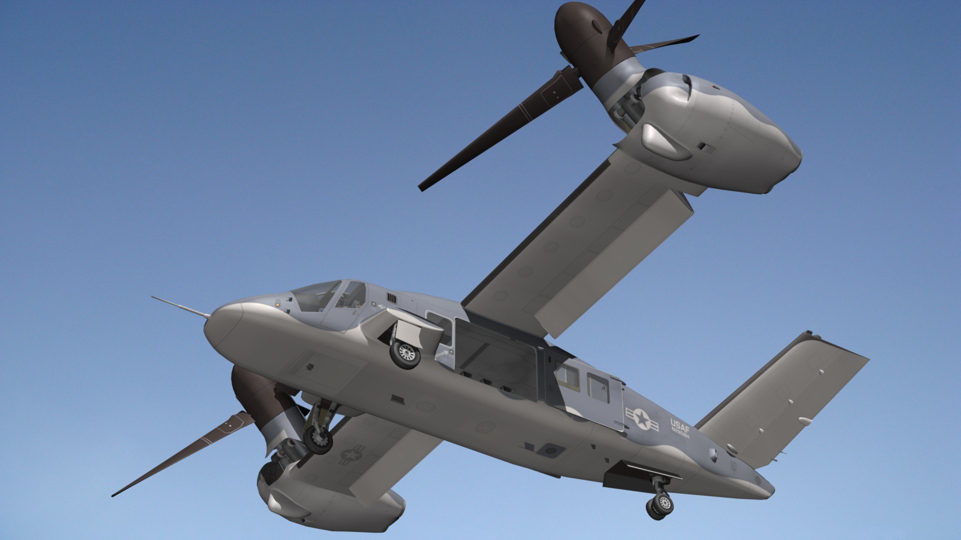 3D Bell V280 Valor USAF - TurboSquid 1969543