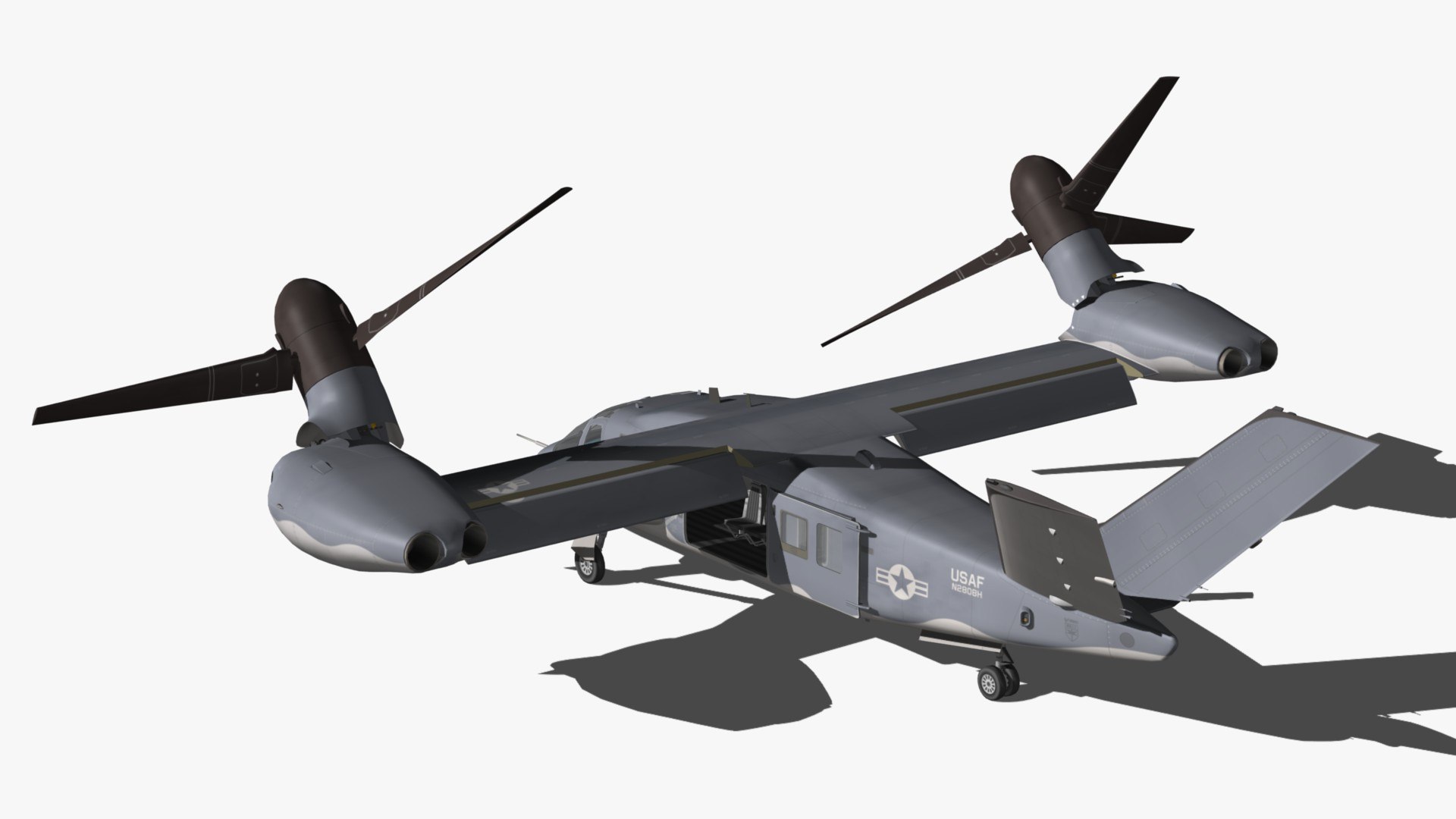 3D Bell V280 Valor USAF - TurboSquid 1969543