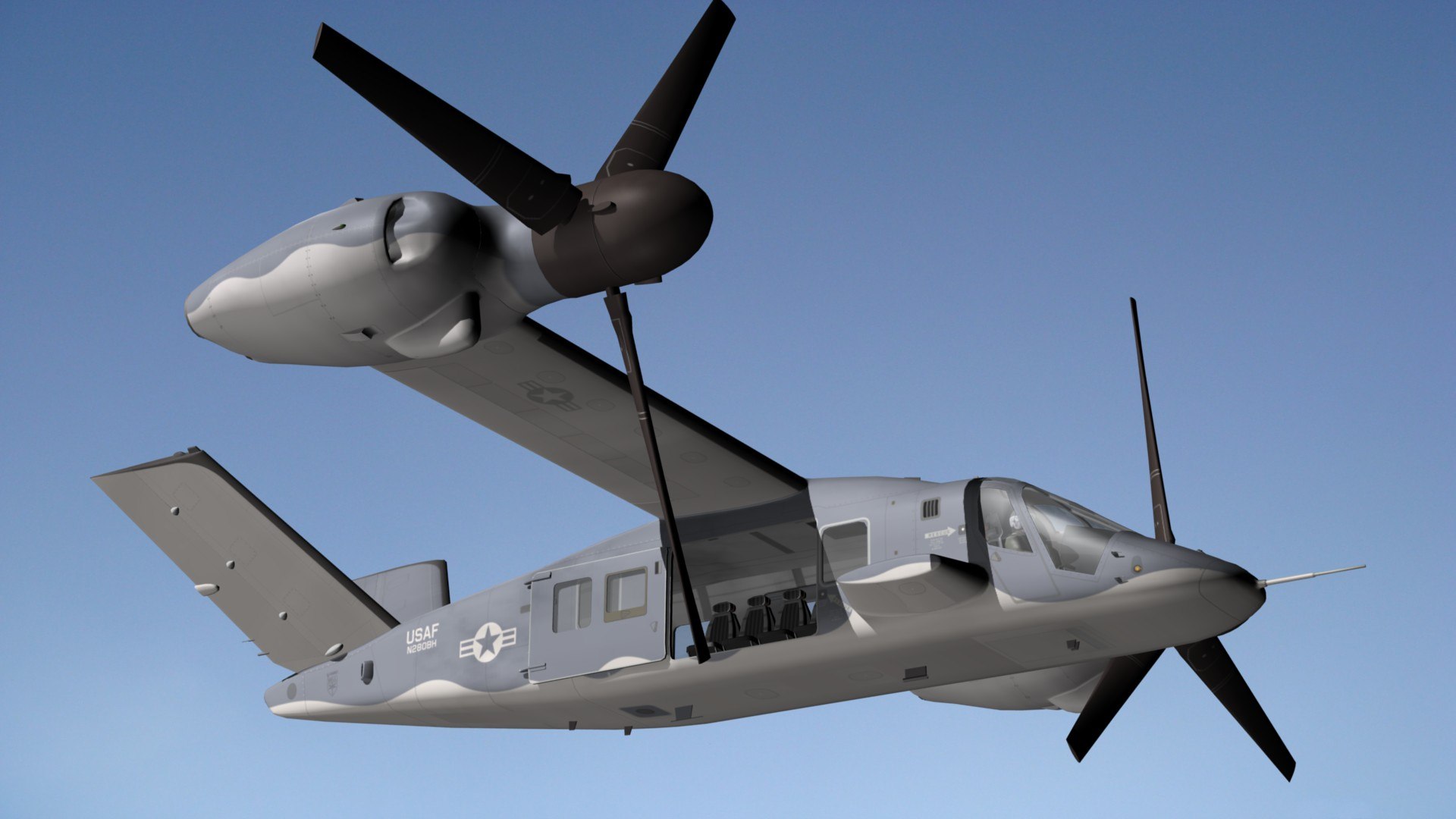 3D Bell V280 Valor USAF - TurboSquid 1969543