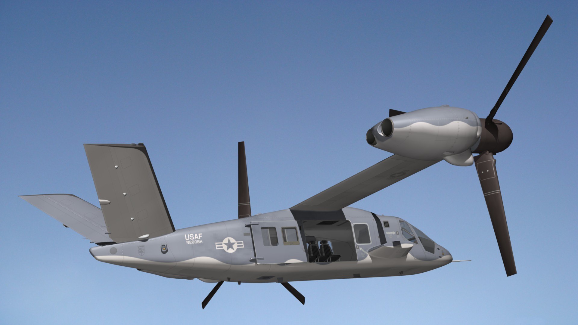 3D Bell V280 Valor USAF - TurboSquid 1969543