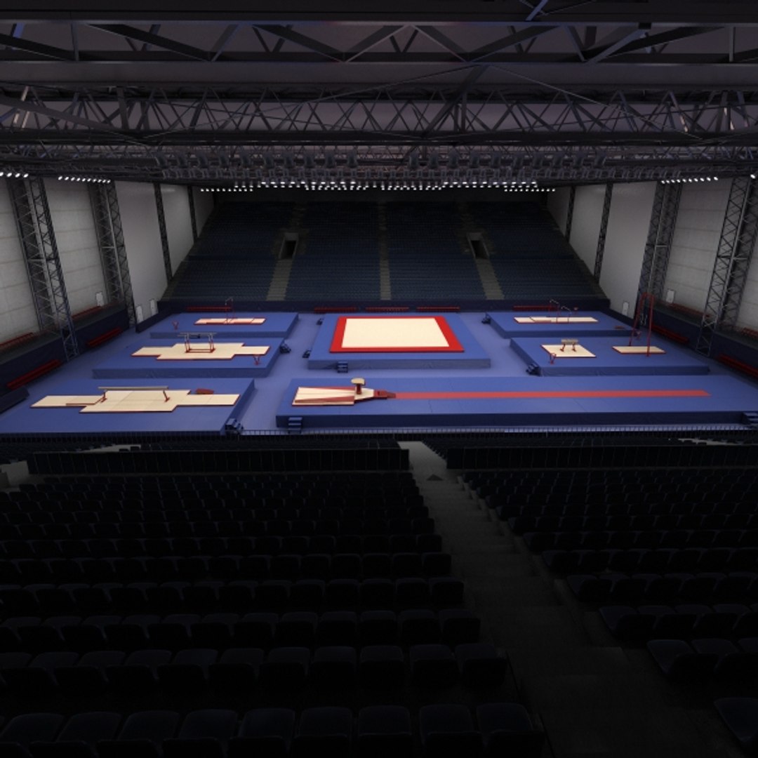 Gymnastics Arena 3D Model - TurboSquid 1190383
