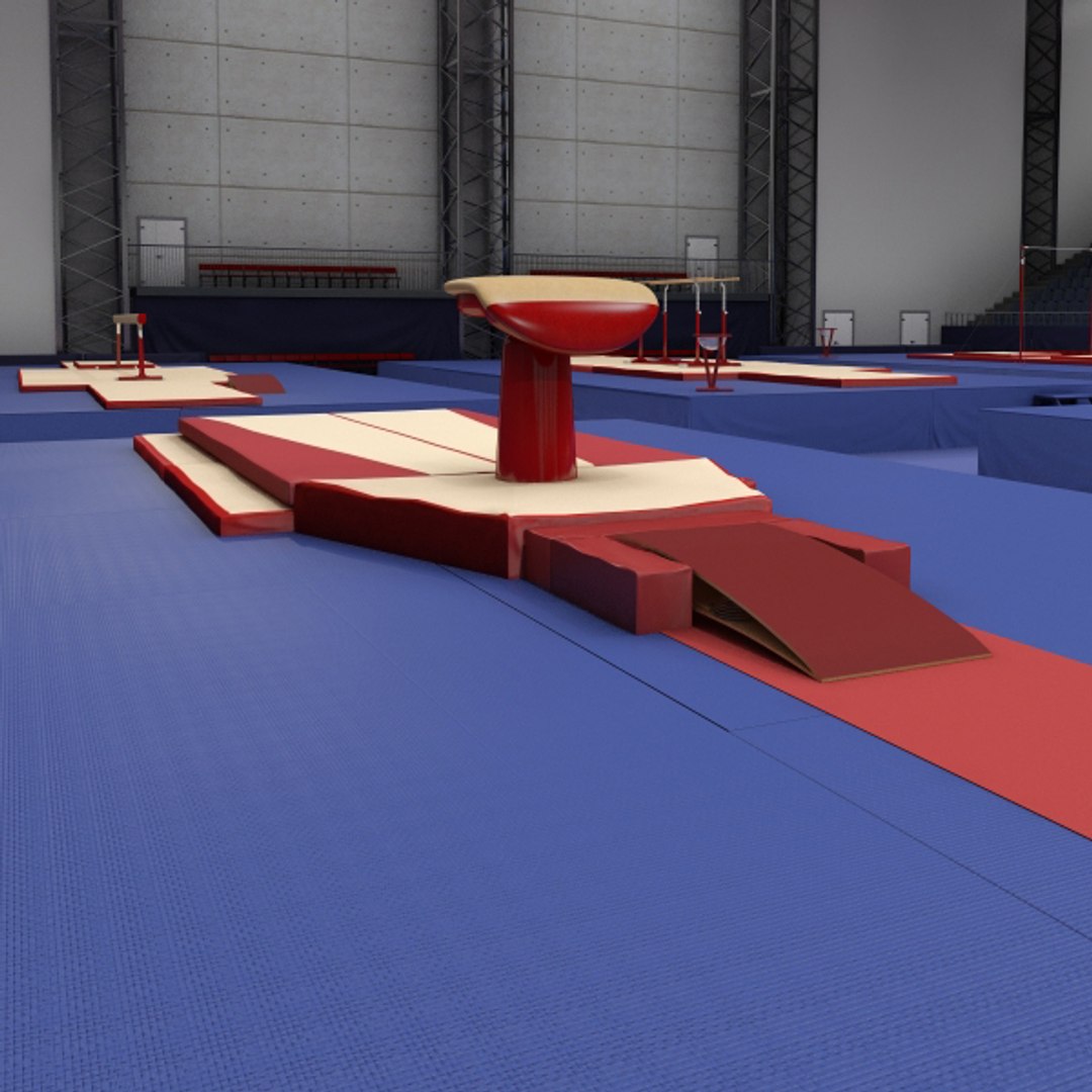 Gymnastics Arena 3D Model - TurboSquid 1190383
