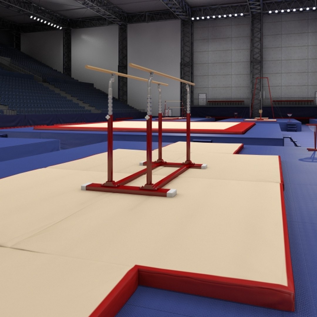 Gymnastics Arena 3D Model - TurboSquid 1190383