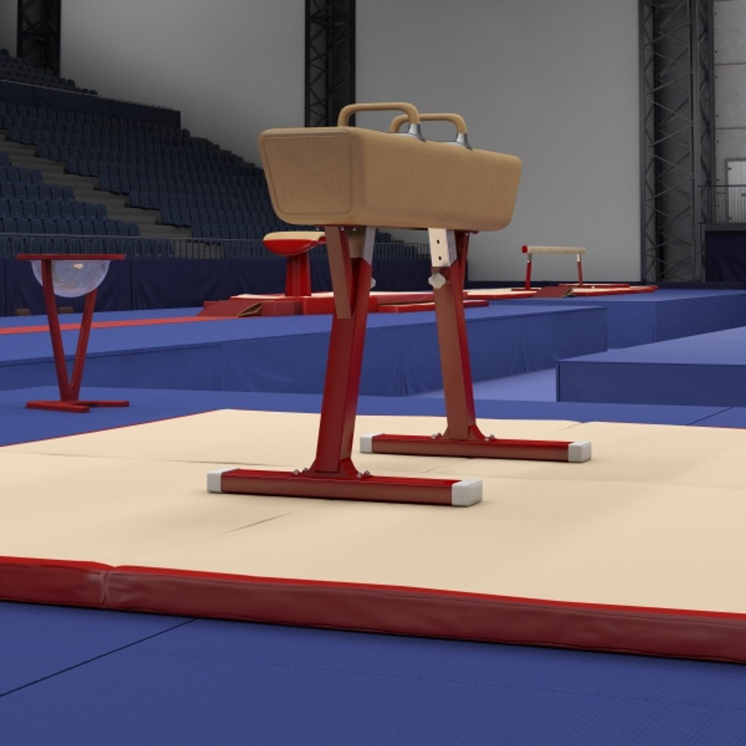 Gymnastics Arena 3D Model - TurboSquid 1190383