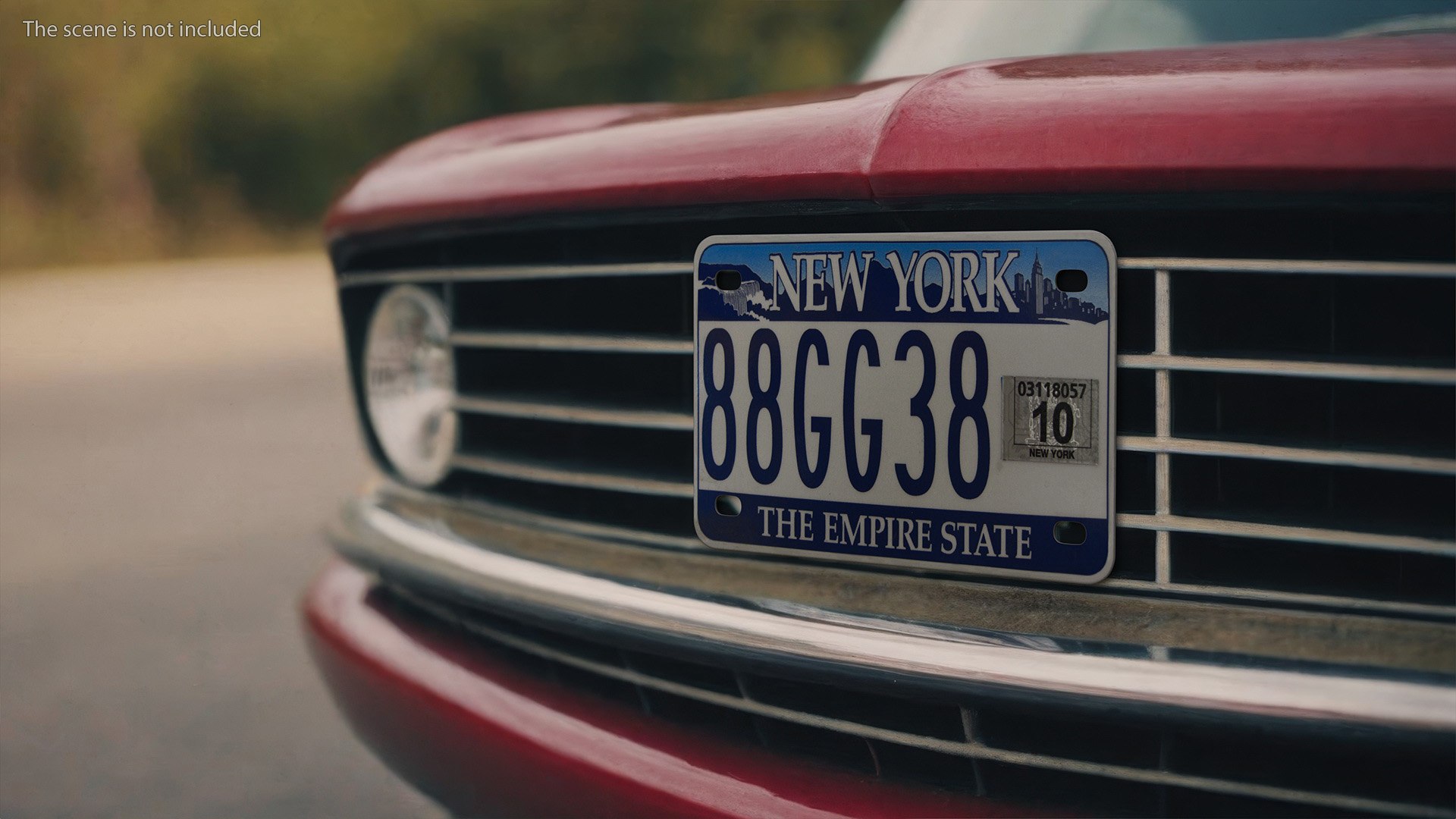 New York License Plate Model - TurboSquid 2232875