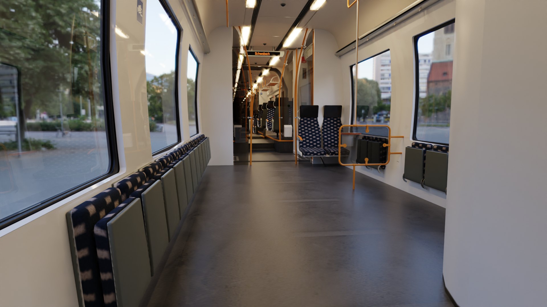 Bombardier TALENT Train National Express Rigged Animated 3D Model ...