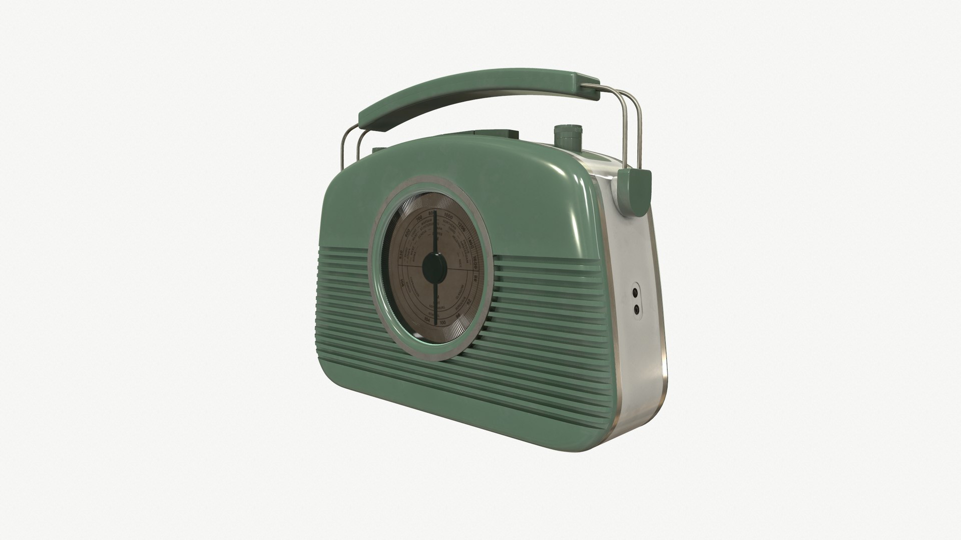 Radio 3D Model - TurboSquid 2177209